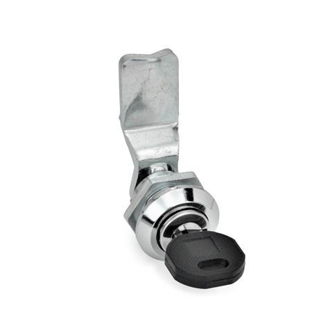 GN115-SU-34 LOCKING LATCH ZINC W/ | HMS Maquinados y Soluciones